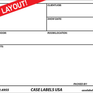 Re-writable Case Labels