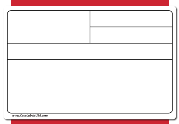 Small Custom Rewritable Labels - Case Labels USA